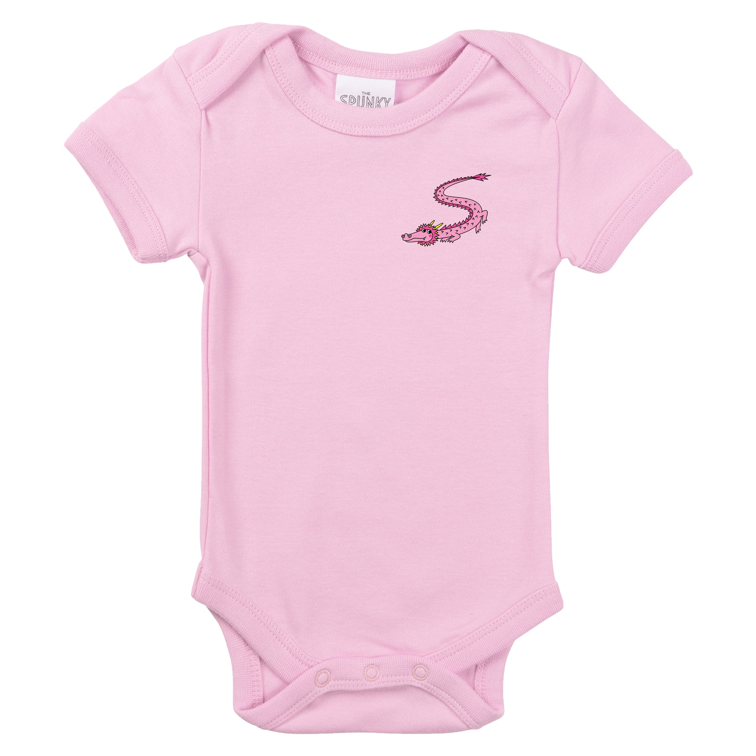 Pink Magic Dragon Baby Bodysuit & Kids Shirt | The Spunky Stork