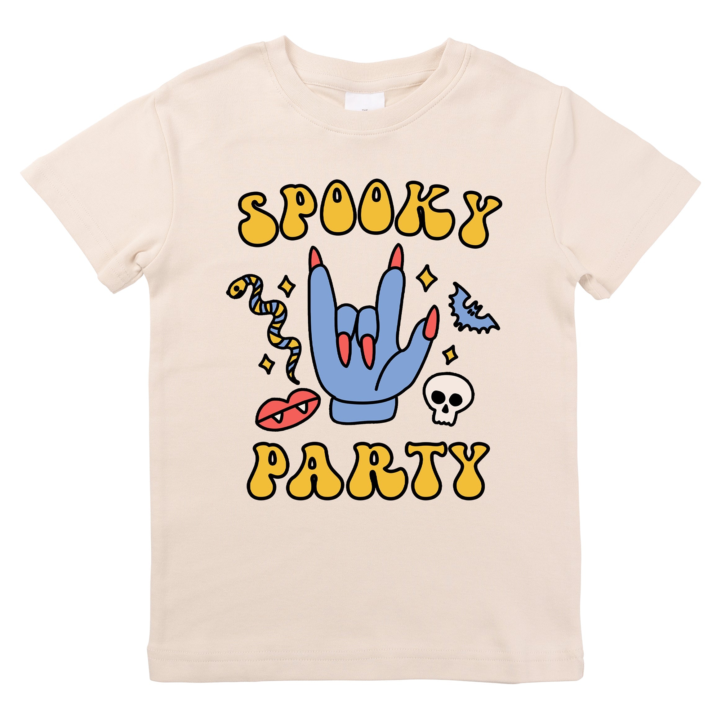 Spunky Stork - Spooky Party Funny Cat Halloween Kids Shirt