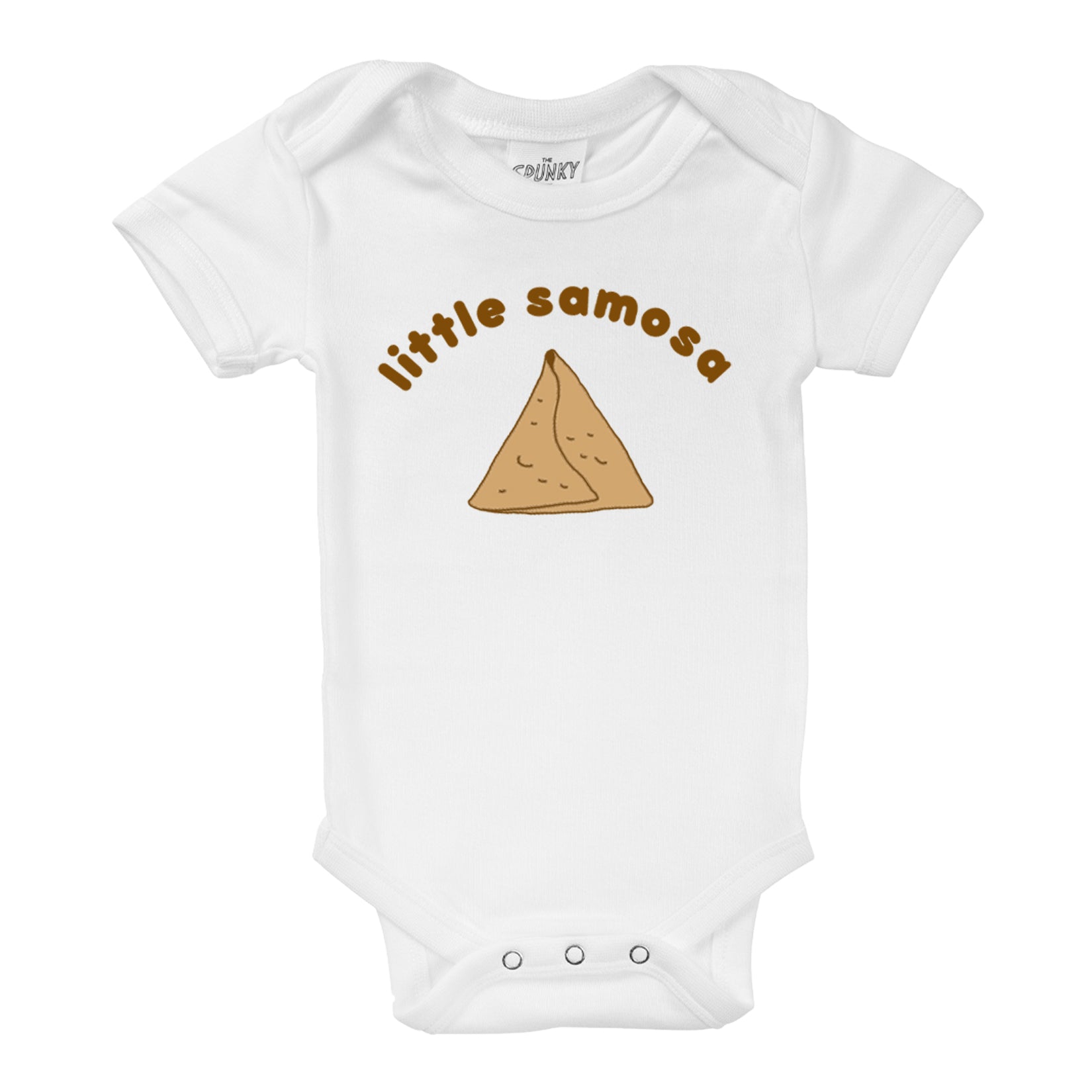 The Spunky Stork - Samosa Jalebi Indian Organic Baby Toddler Twin Set