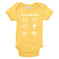 The Spunky Stork - Pasta Chart Foodie Cute Italian Baby Toddler Shirt